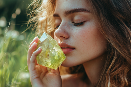 How to Connect With Your Feminine Side Using Peridot Meaning ...
